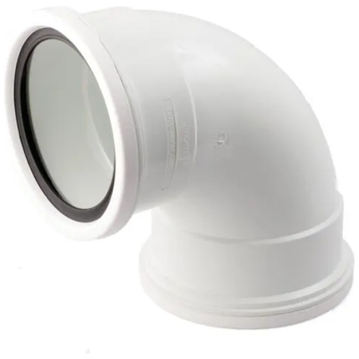 110MM SV 90 BEND PL – Hyperhome Hardware and Wholesalers