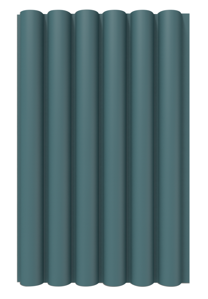 Cladding WPC Round Dark Blue – Hyper Home Improvement and Wholesalers